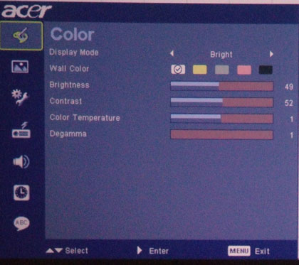 Acer K11 Projector Special Features - Projector Reviews