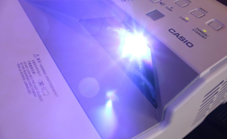Casio XJ-UT351WN Ultra Short Throw Projector Review - Projector Reviews