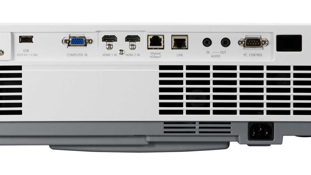 NEC P525UL Laser Projector Review-Hardware Tour - Projector Reviews