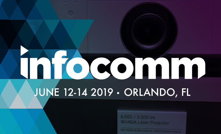 Sony Projectors Behind the Scenes at InfoComm 2019 – Video - Projector ...
