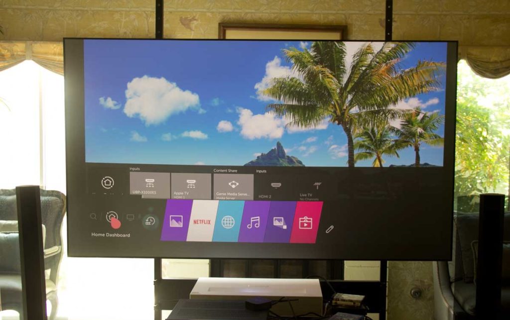 LG HU85LA CineBeam ThinQ 4K UHD, Projector - Hardware 2 - Projector Reviews