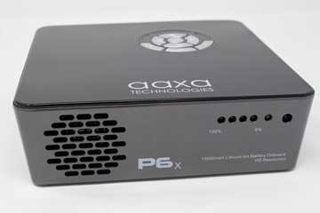 AAXA P6X PORTABLE PICO PROJECTOR REVIEW - Projector Reviews