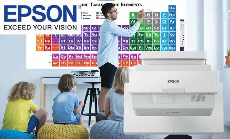 Epson PowerLite 725W Ultra-Short Throw Education Projector Review ...