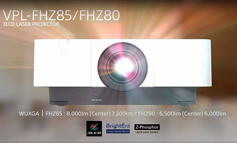 Sony introduces the VPL-FHZ80 and VPL-FHZ85 installation class ...