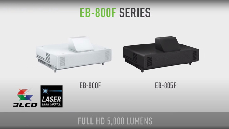EPSON POWERLITE 805F 3LCD LASER PROJECTOR REVIEW - Projector Reviews
