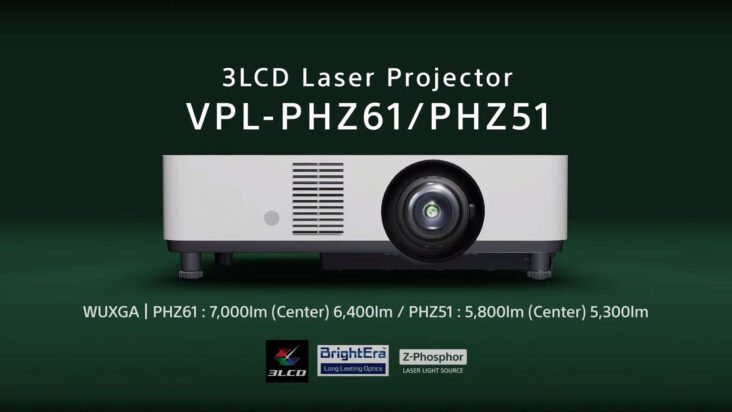 SONY VPL-PHZ61 WUXGA 3LCD Business Projector Review - Projector Reviews