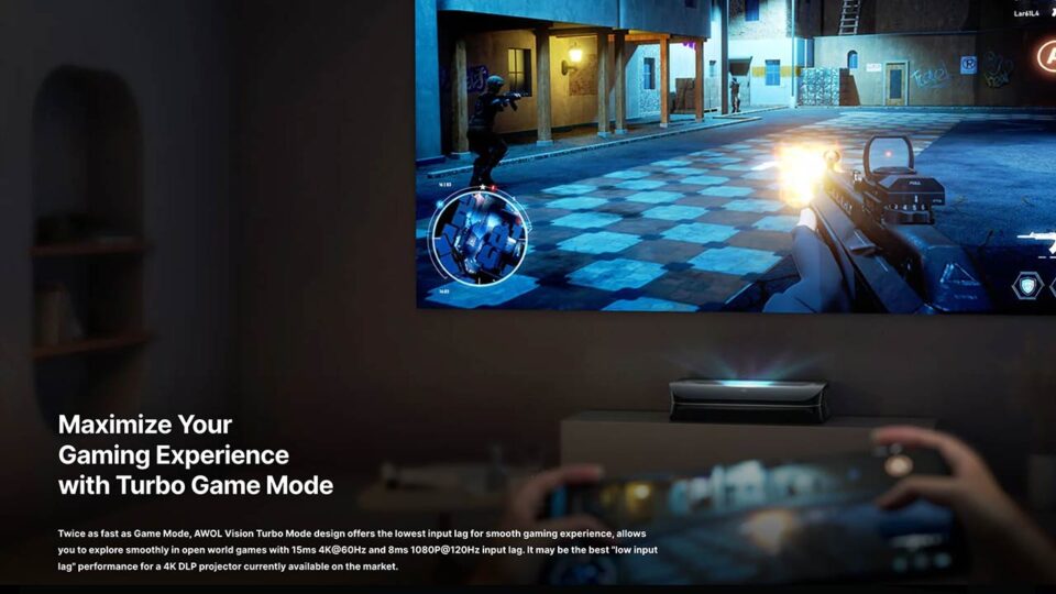 AWOL Vision LTV-2500 Laser TV Projector Review - Projector Reviews