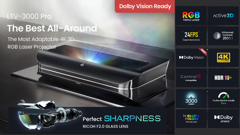 AWOL Vision LTV-3000 Pro 4K UST Projector Review - Projector Reviews
