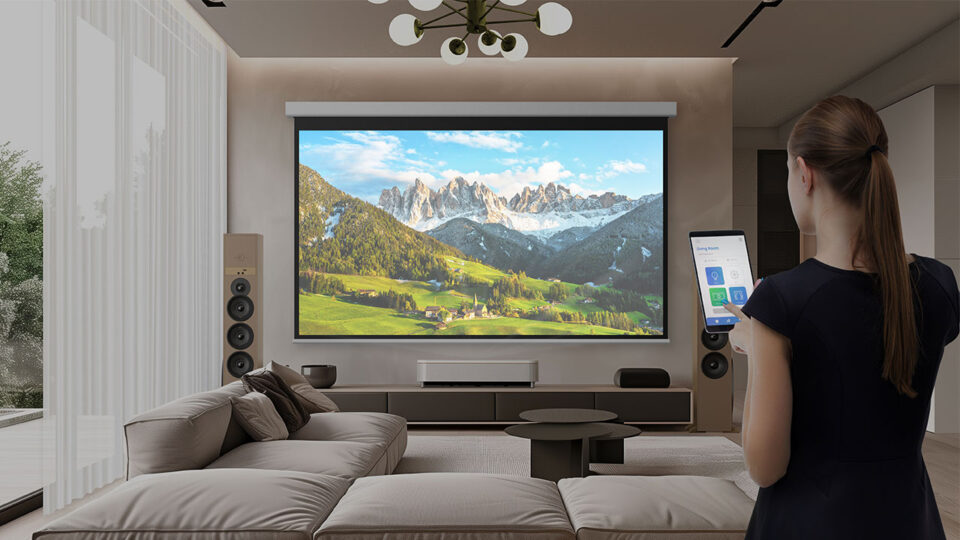Epson QS100 3LCD Ultra Short Throw Laser Projector Review - Projector ...